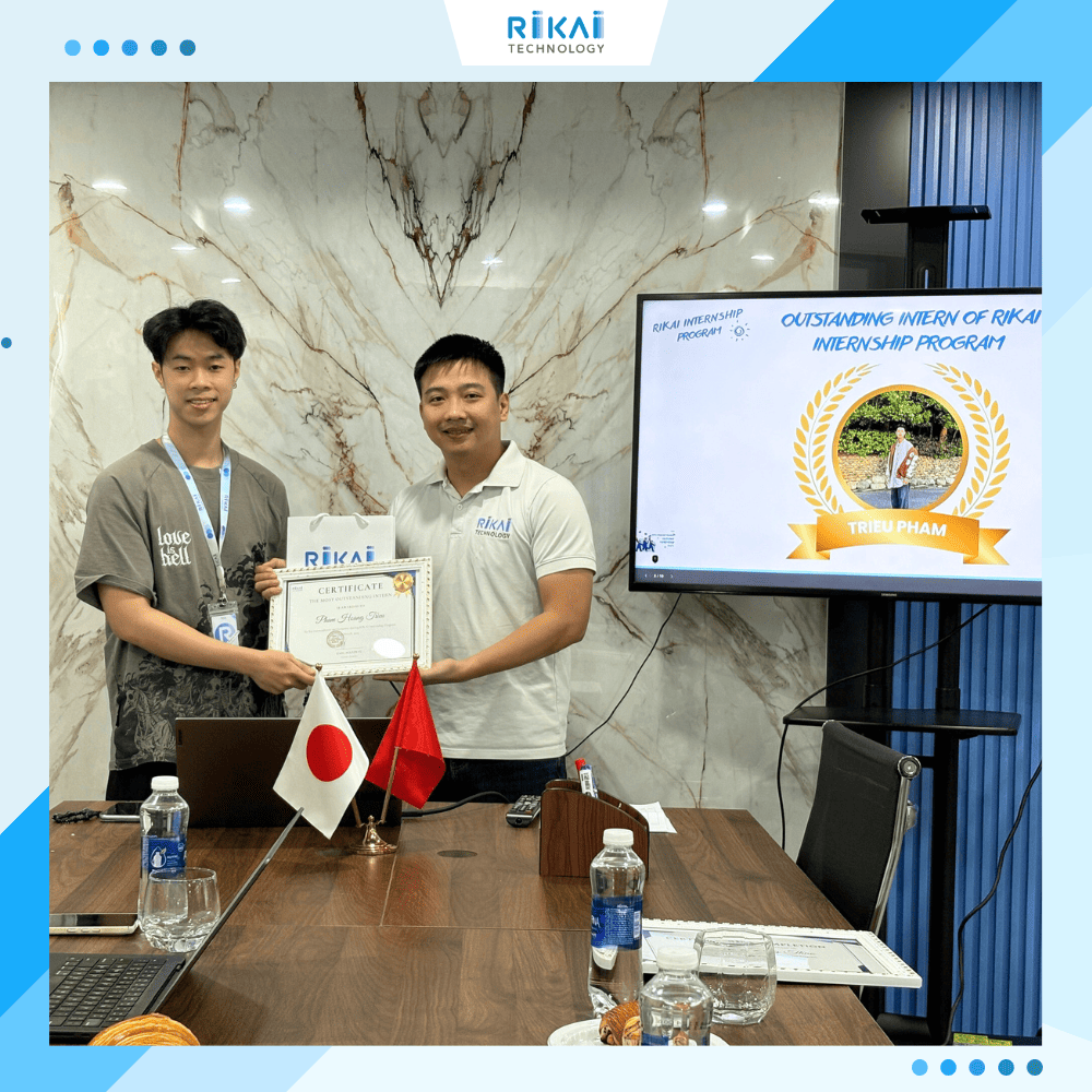 KẾT THÚC KHÓA THỰC TẬP: HÀNH TRÌNH TRƯỞNG THÀNH CÙNG RIKAI